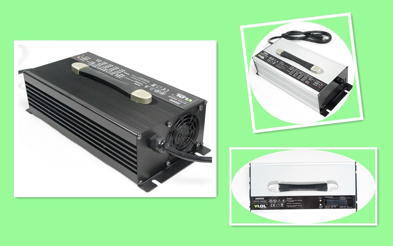 Fast Charge 24 Volts Smart On Board Battery Charger 60 Amps 2000W Portable