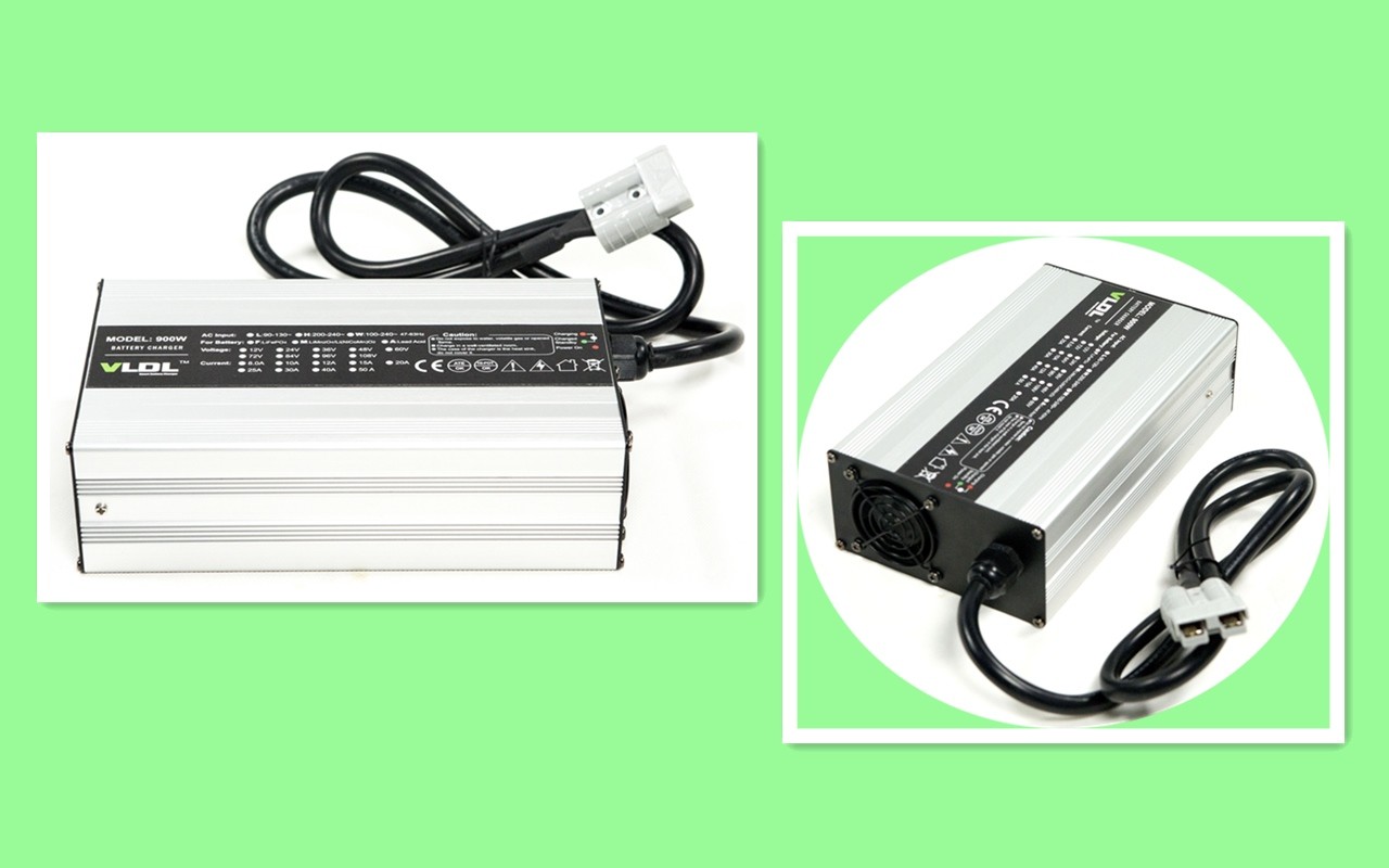 60V 12A Lithium Motorcycle Trickle Battery Charger CC CV Automatic Charging