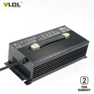 Small Size 50A 24V Smart Battery Charger With SMPS Technology Fast Charging